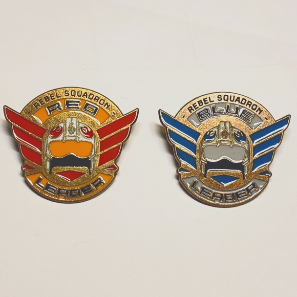Disney | Accessories | Star Wars Rebel Squadron Red And Blue Leader ...